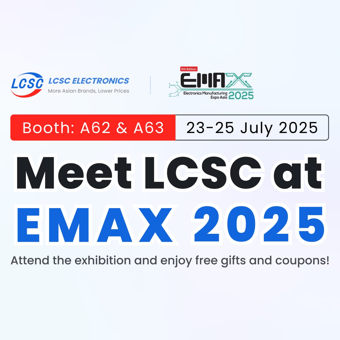 EMAX 2025 | LCSC Electronics