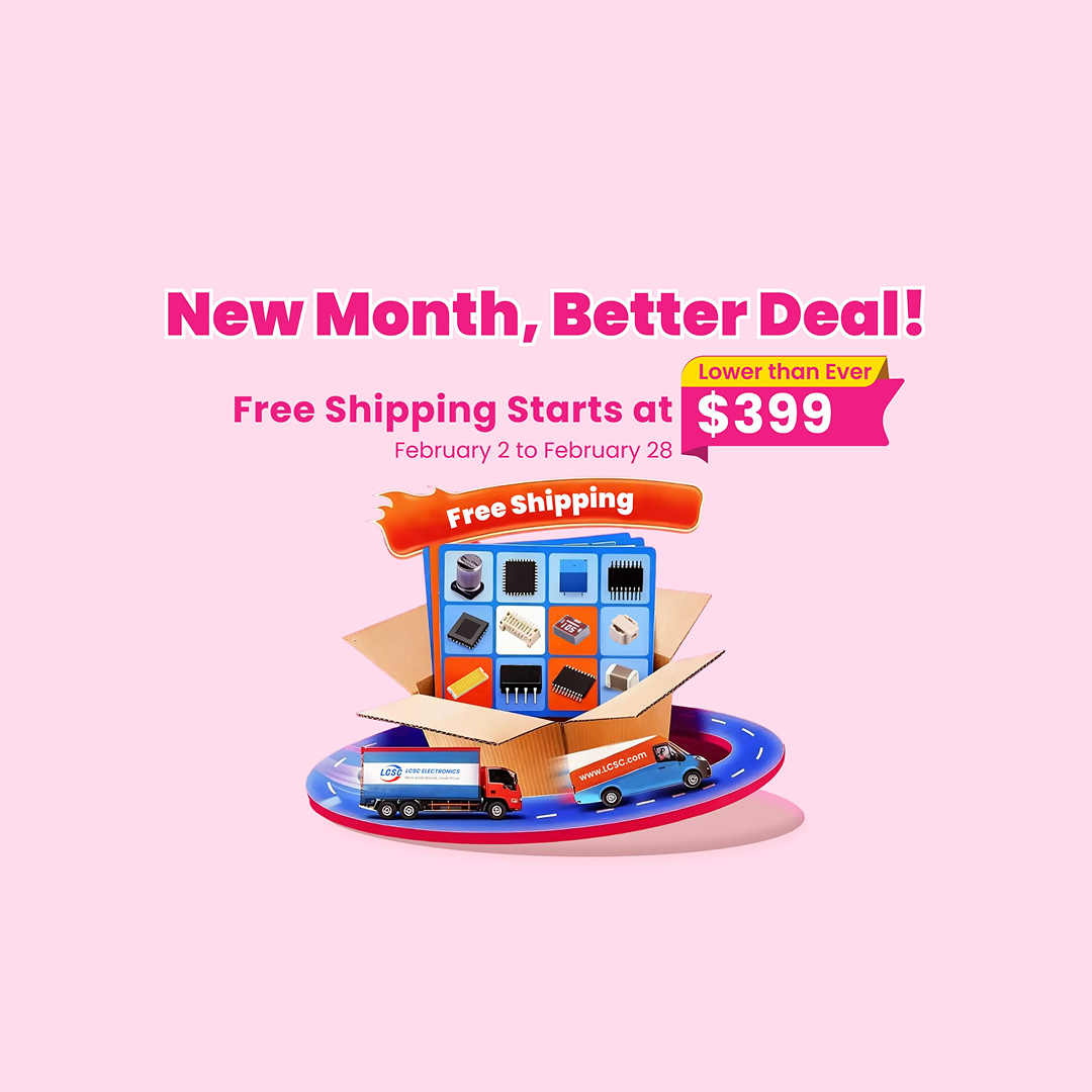 Free Shipping on Component Orders Valued Over $399